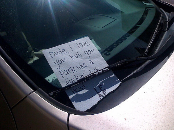 17 Of The Funniest Notes Ever Found On People’s Car Windshields. Too ...