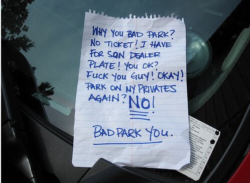 17 Of The Funniest Notes Ever Found On People’s Car Windshields. Too ...